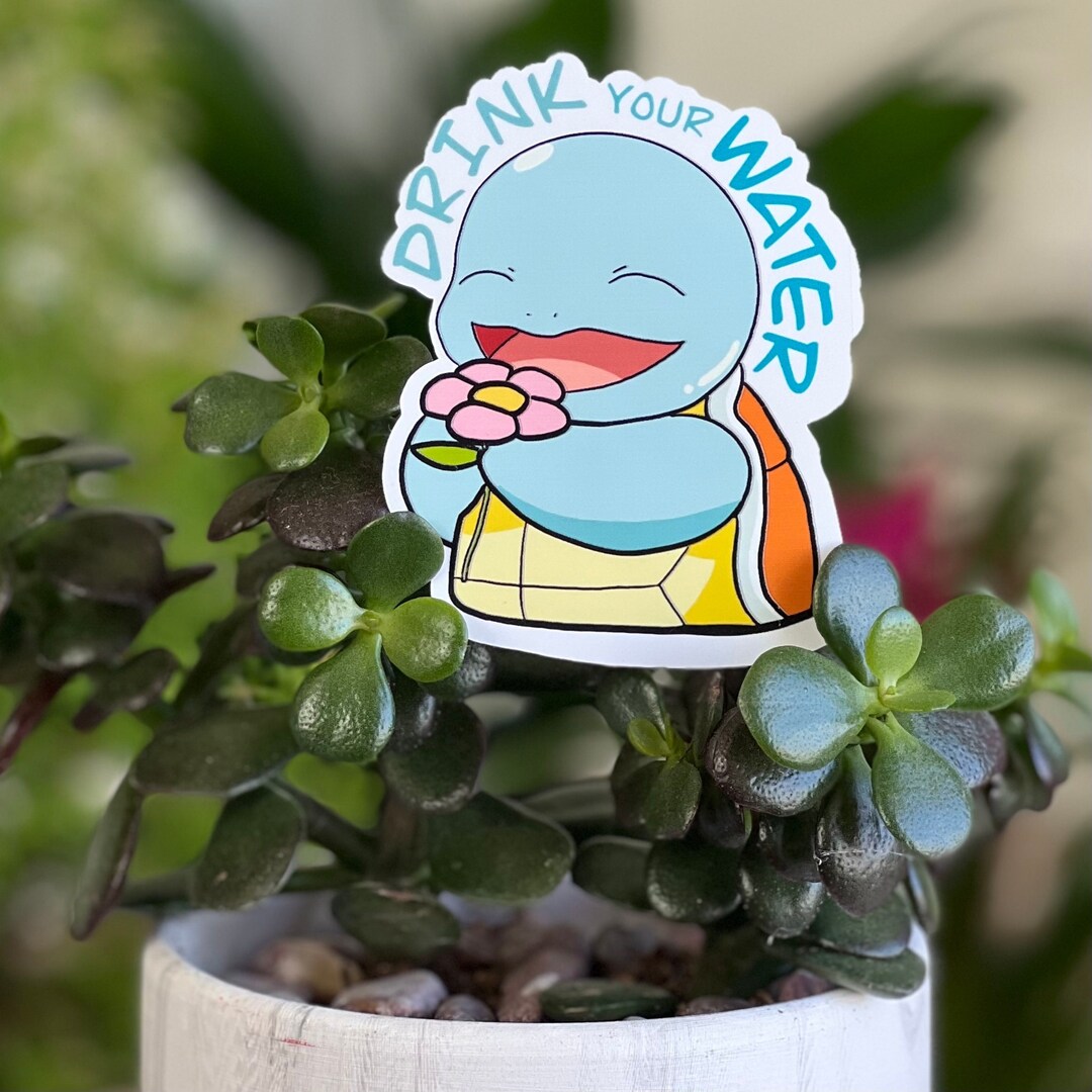 Squirtle Sticker Squirtle Sticker Cute Squirtle Sticker Kawaii Squirtle ...