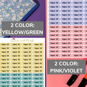 Custom Planner Sticker Personalized Blank Planner Stickers Personalized ...