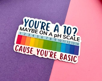 Ph Scale Sticker - Etsy