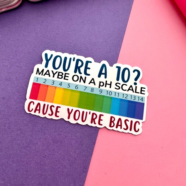 Funny Chemistry Stickers - Etsy