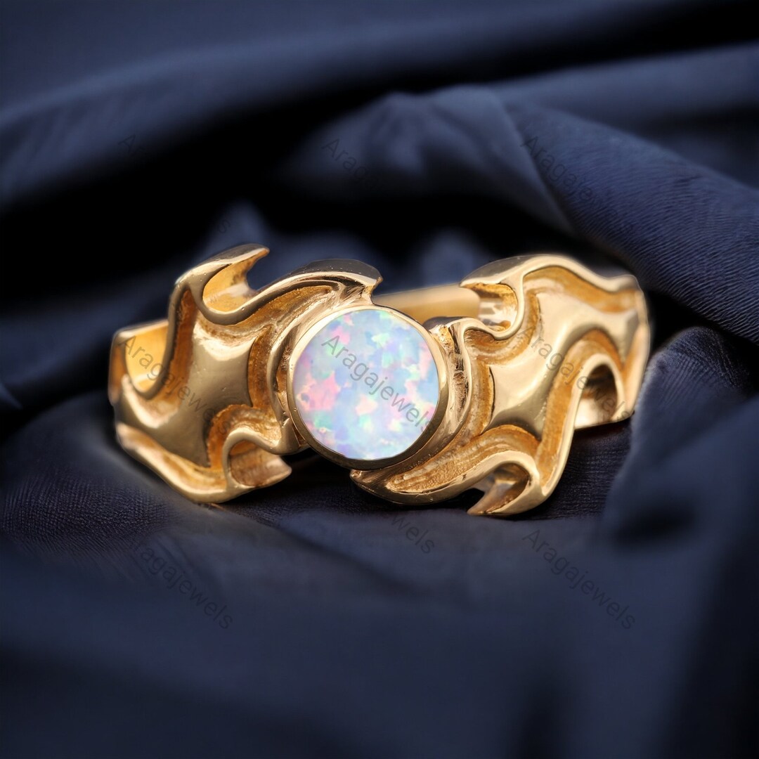 Goku Vegeta Ring Dragon Ball Ring Kakarotto Ring Super Saiyan Ring Fire ...