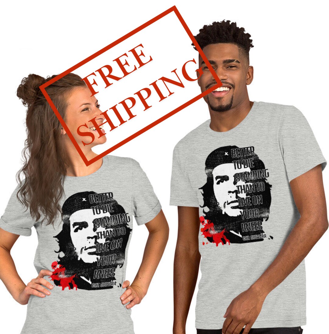 Che Guevara Revolutionary Vintage Political Guerrilla Quote. Unisex T ...