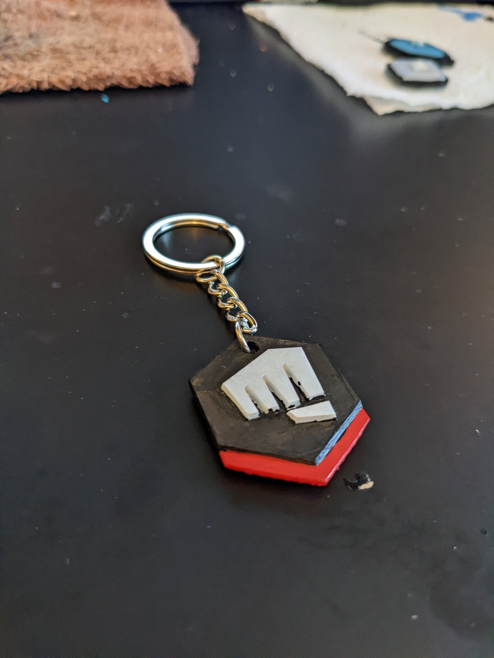 VALORANT Riot Fist Bump Buddy Keychain 3D Print - Etsy