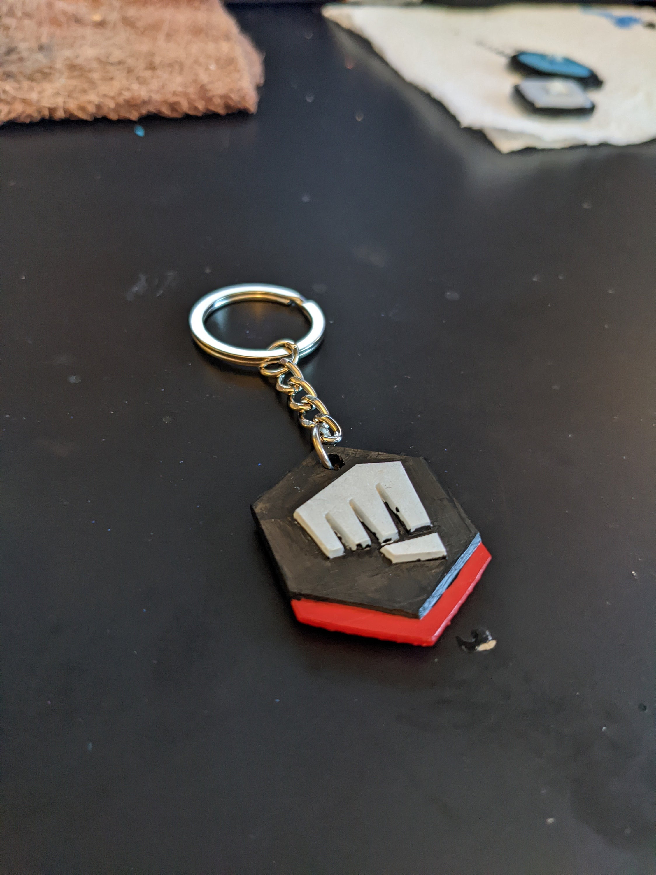 VALORANT Riot Fist Bump Buddy Keychain 3D Print - Etsy