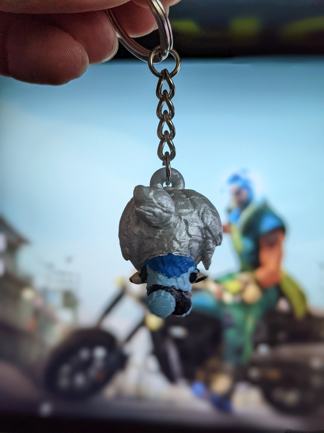 VALORANT Jett Knit Buddy Keychain 3D Print - Etsy