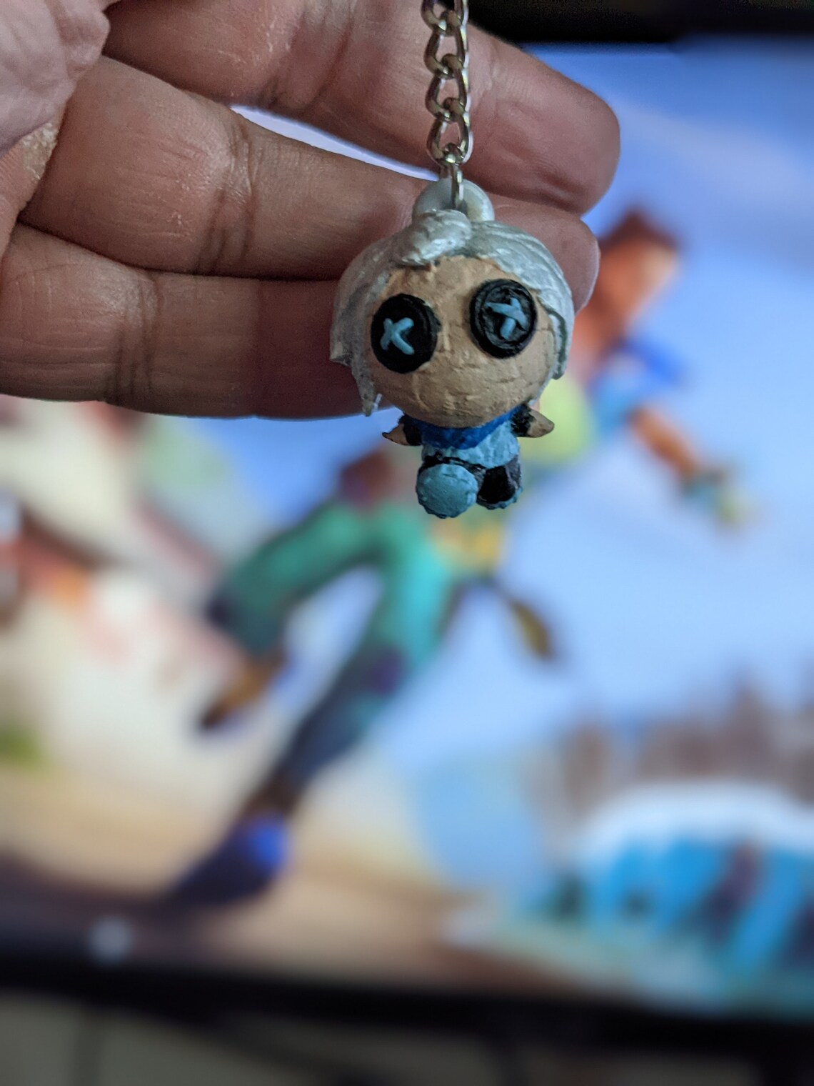 VALORANT Jett Knit Buddy Keychain 3D Print - Etsy