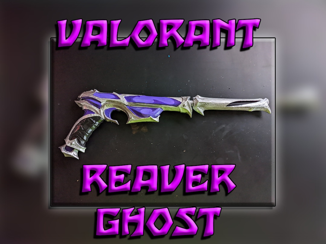 Valorant Inspired Reaver 2.0 Ghost 3D Printed Cosplay Prop - Etsy