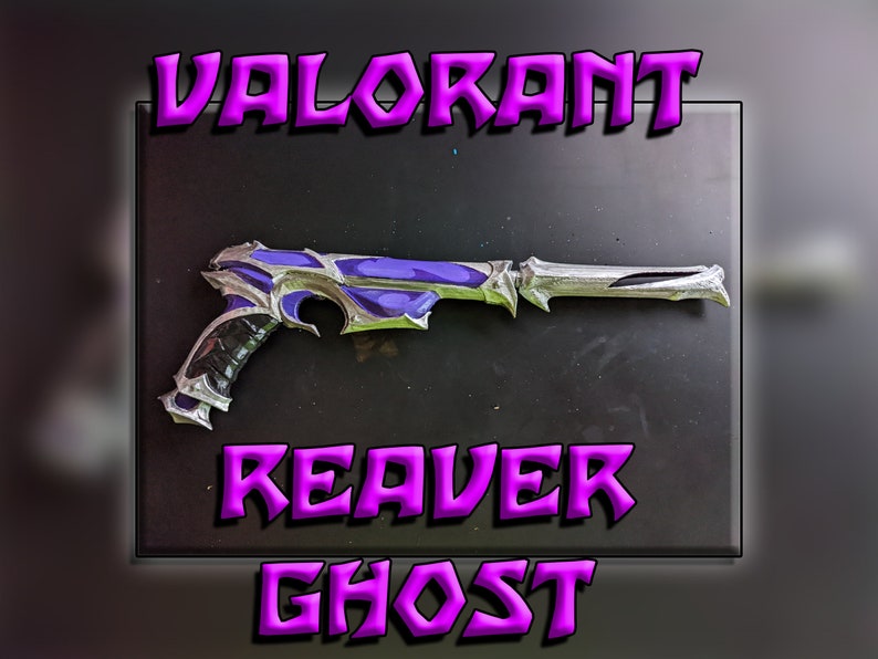 Valorant Inspired Reaver 2.0 Ghost 3D Printed Cosplay Prop - Etsy