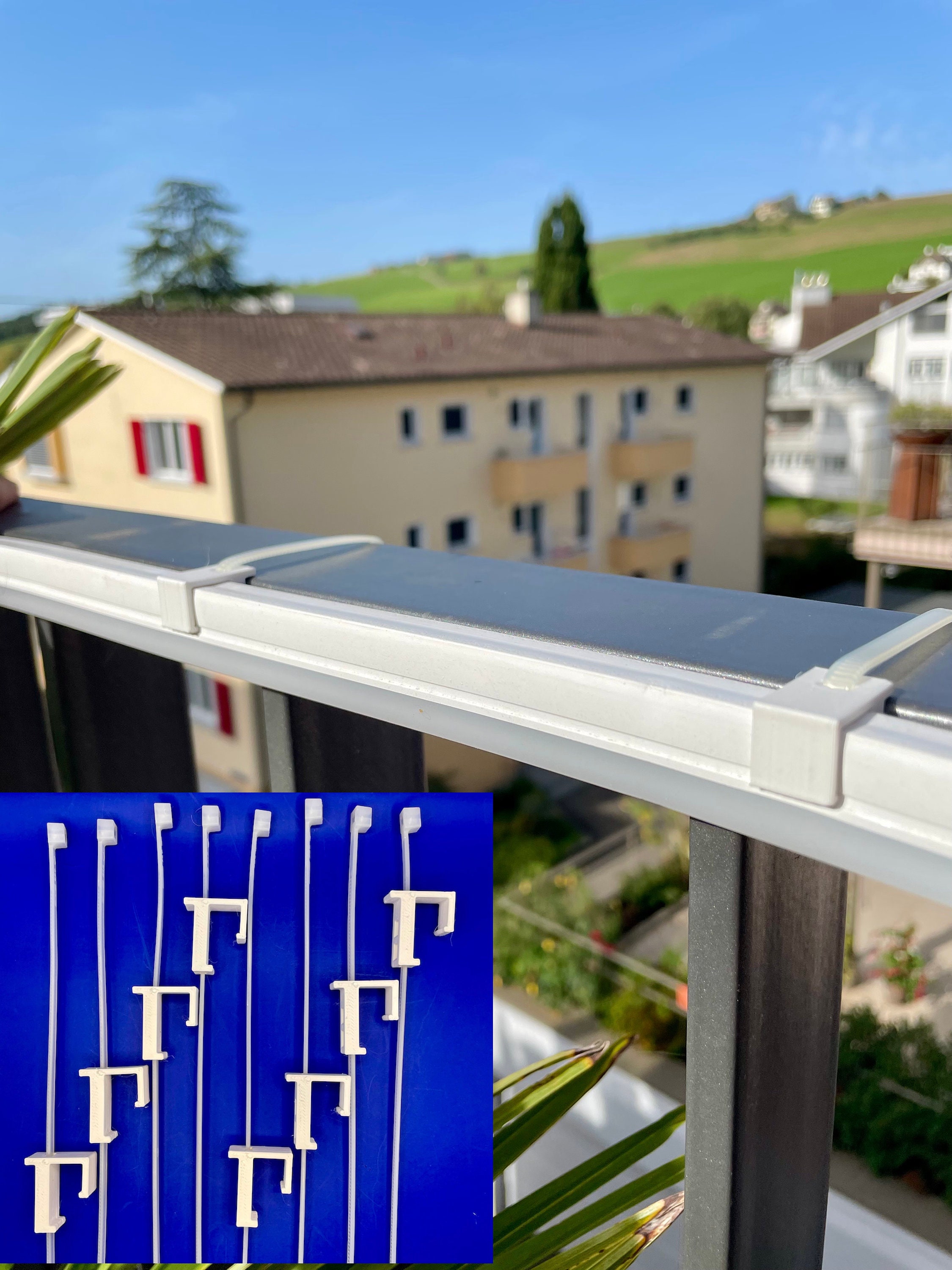 Terrace / Balcony Railing Attachment / Bracket / for Philips Hue ...