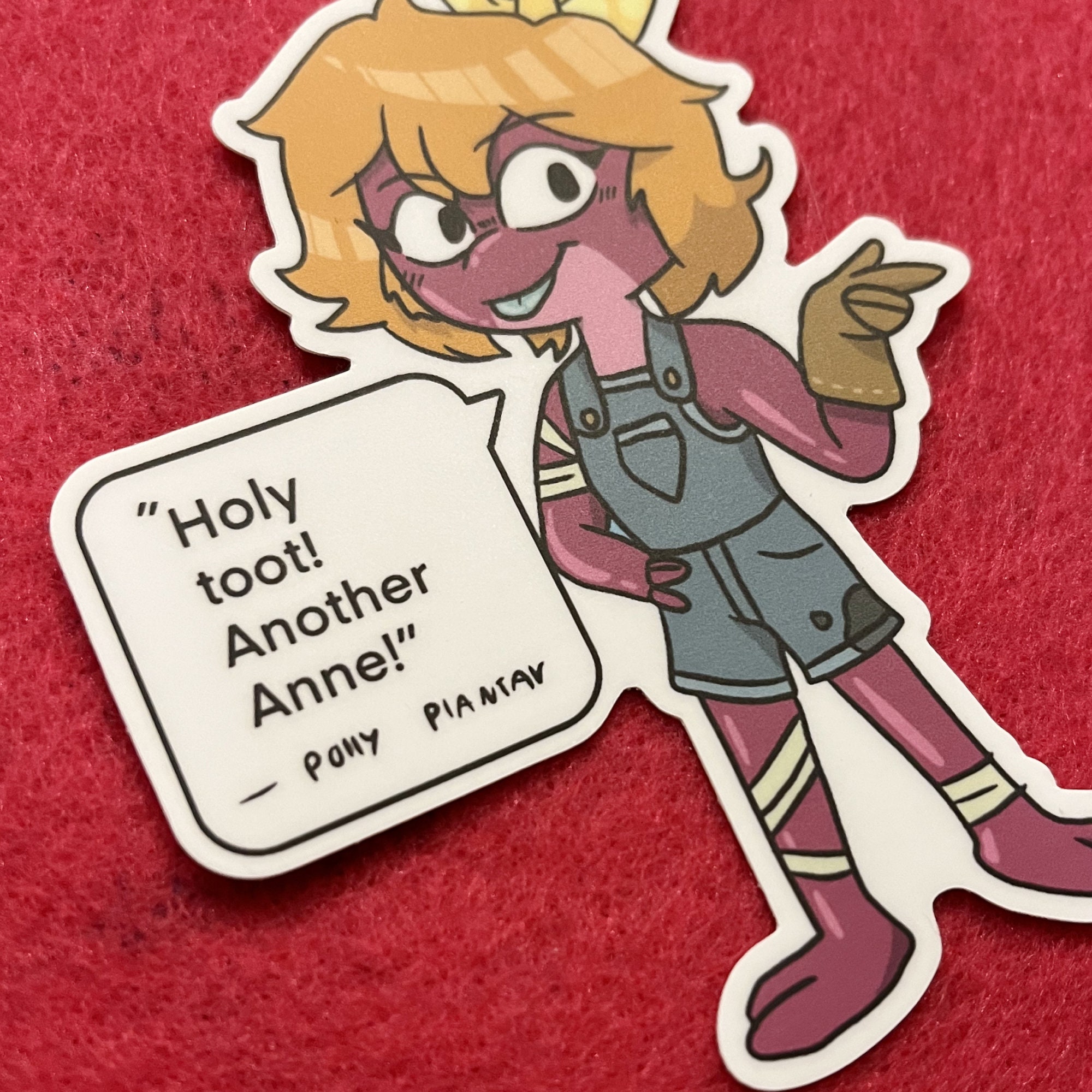 Polly From Amphibia Sticker - Etsy