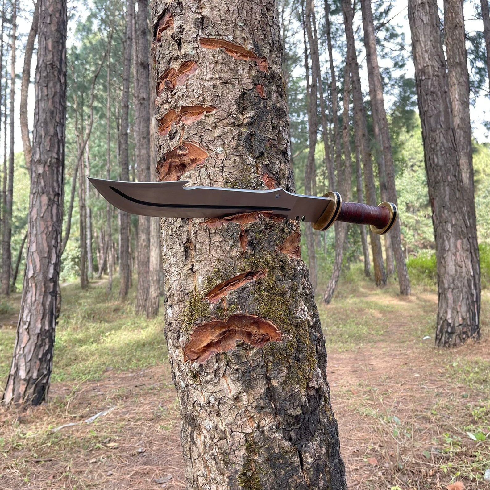 15 Inch Knife Hand-forged Knife Handmade Carbon Steel - Etsy