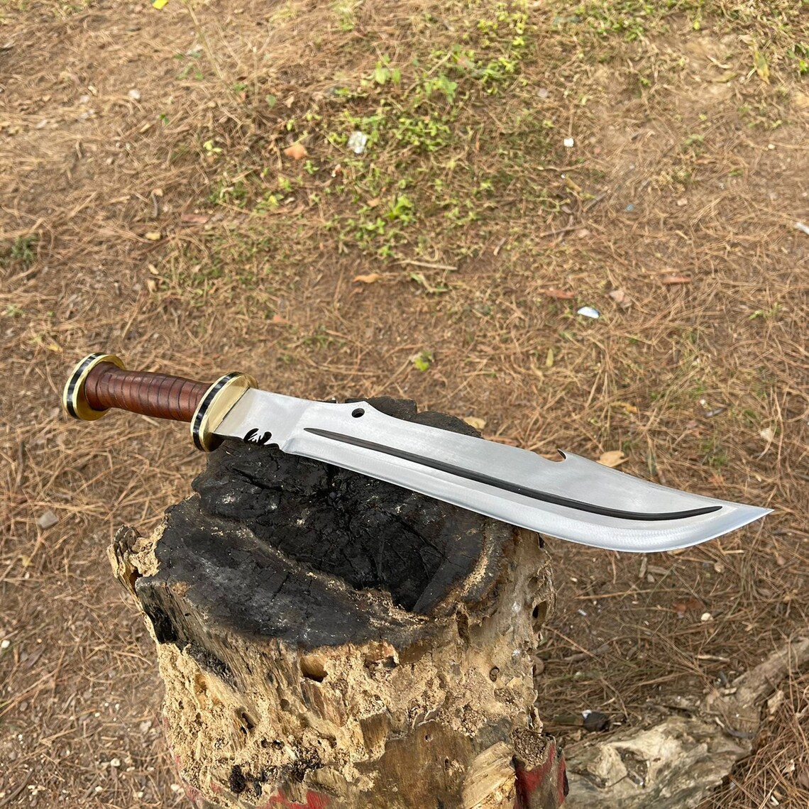 15 Inch Knife Hand-forged Knife Handmade Carbon Steel - Etsy