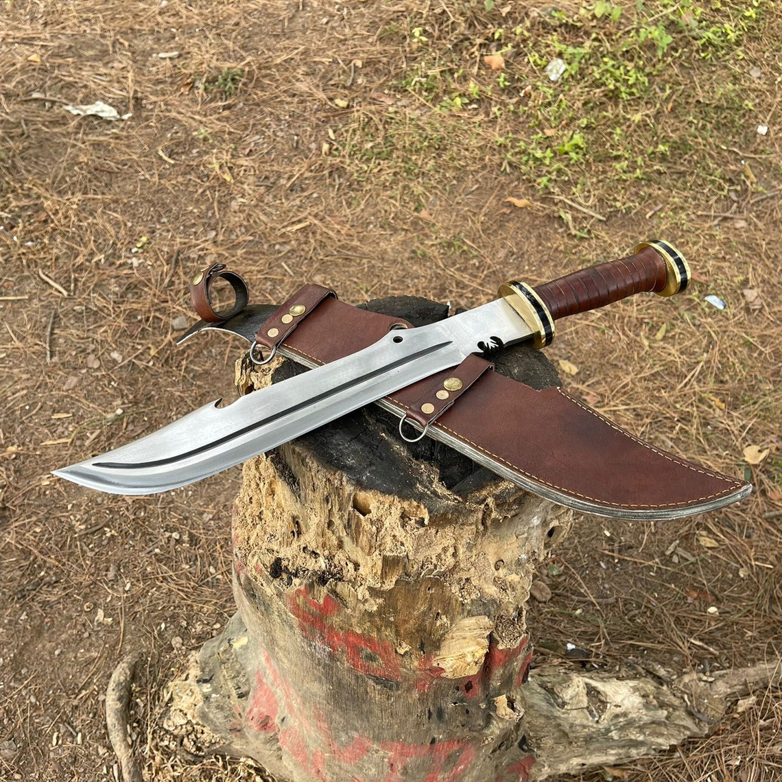 15 Inch Knife Hand-forged Knife Handmade Carbon Steel - Etsy