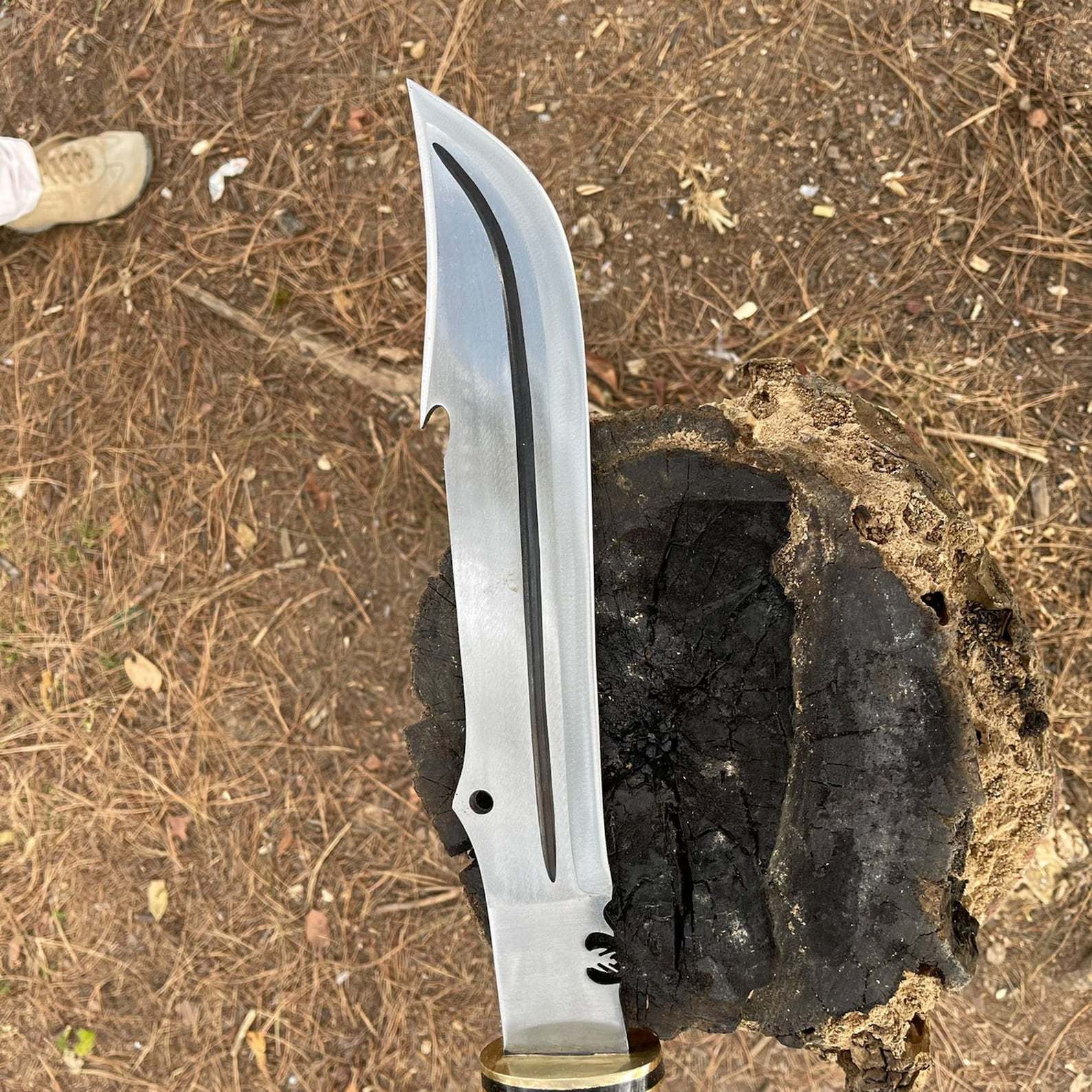 15 Inch Knife Hand-forged Knife Handmade Carbon Steel - Etsy