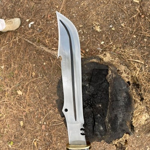 15 Inch Knife Hand-forged Knife Handmade Carbon Steel - Etsy