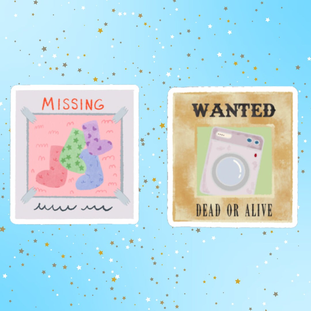 Laundry Thief Sticker Pack, Funny Stickers, Motivation Laptop Decals ...