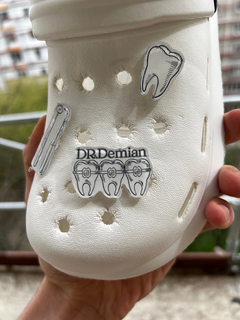 Personalized Dentist Croc Charms Dental Jibbitz Croc Charms for Dentist ...