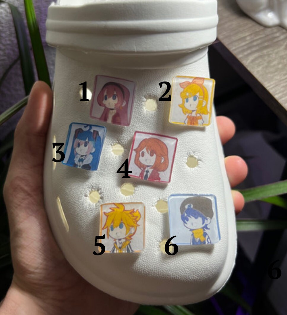 Vocaloid Jibbitz Hatsune Miku Croc Charms - Etsy