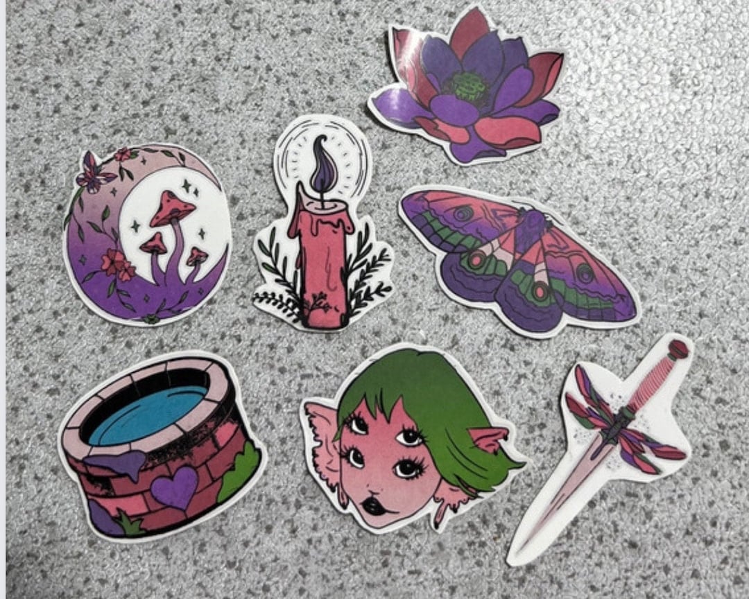Melanie Martinez Stickers Set 7pcs Portals Sticker - Etsy