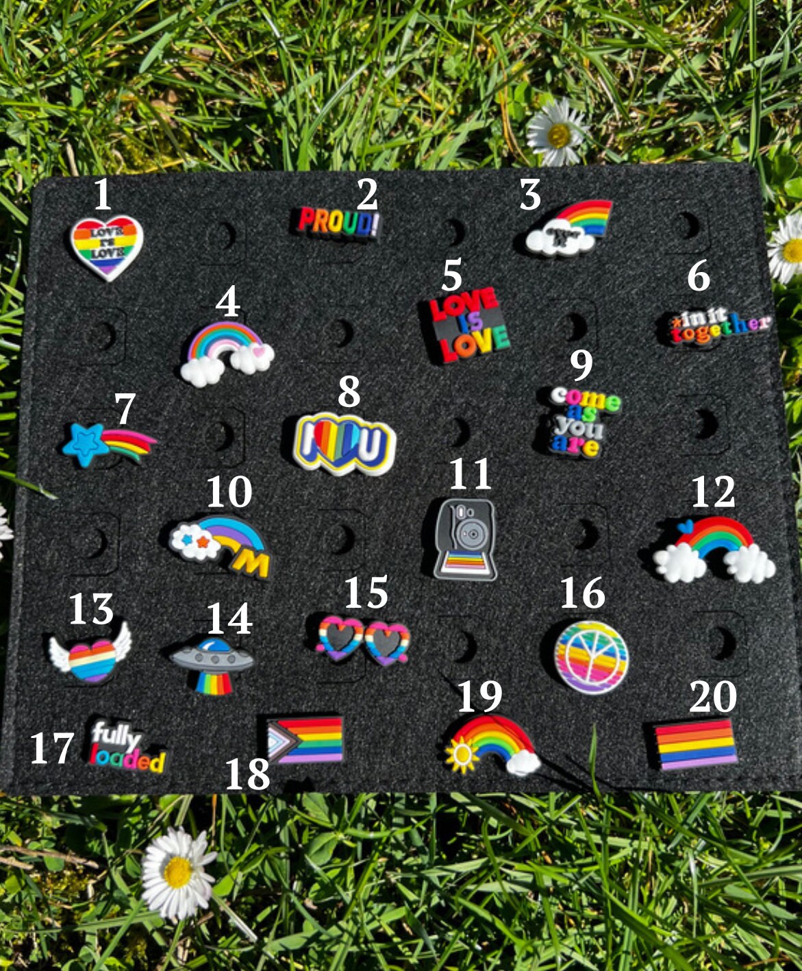 LGBT Jibbitz Croc Charms Lgbt Pride - Etsy