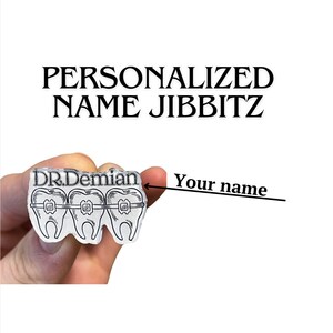 Personalized Dentist Croc Charms Dental Jibbitz Croc Charms for Dentist ...