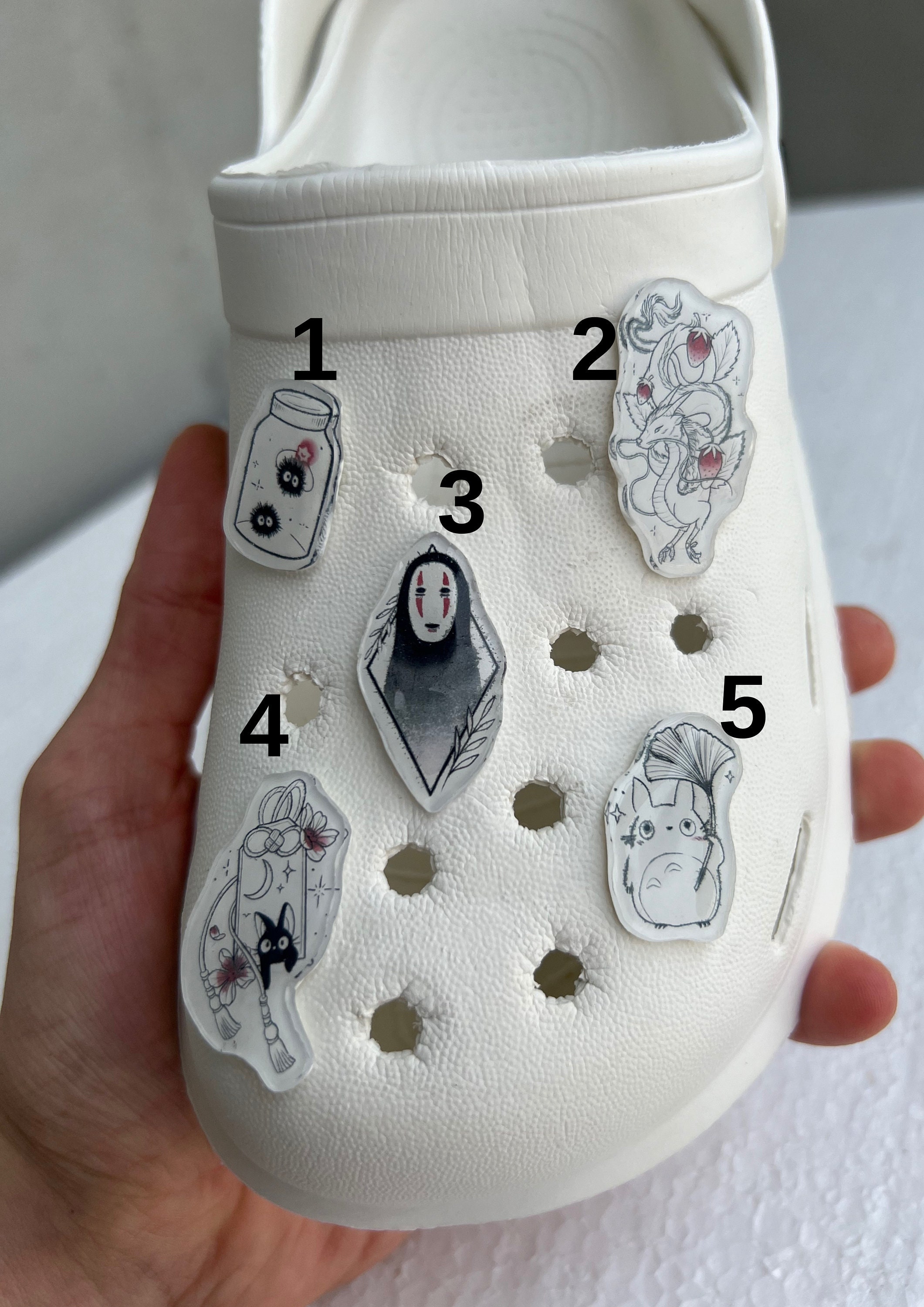 Japanese Anime Character Custom Croc Charms,kawaii Croc Jibbitz, Anime ...
