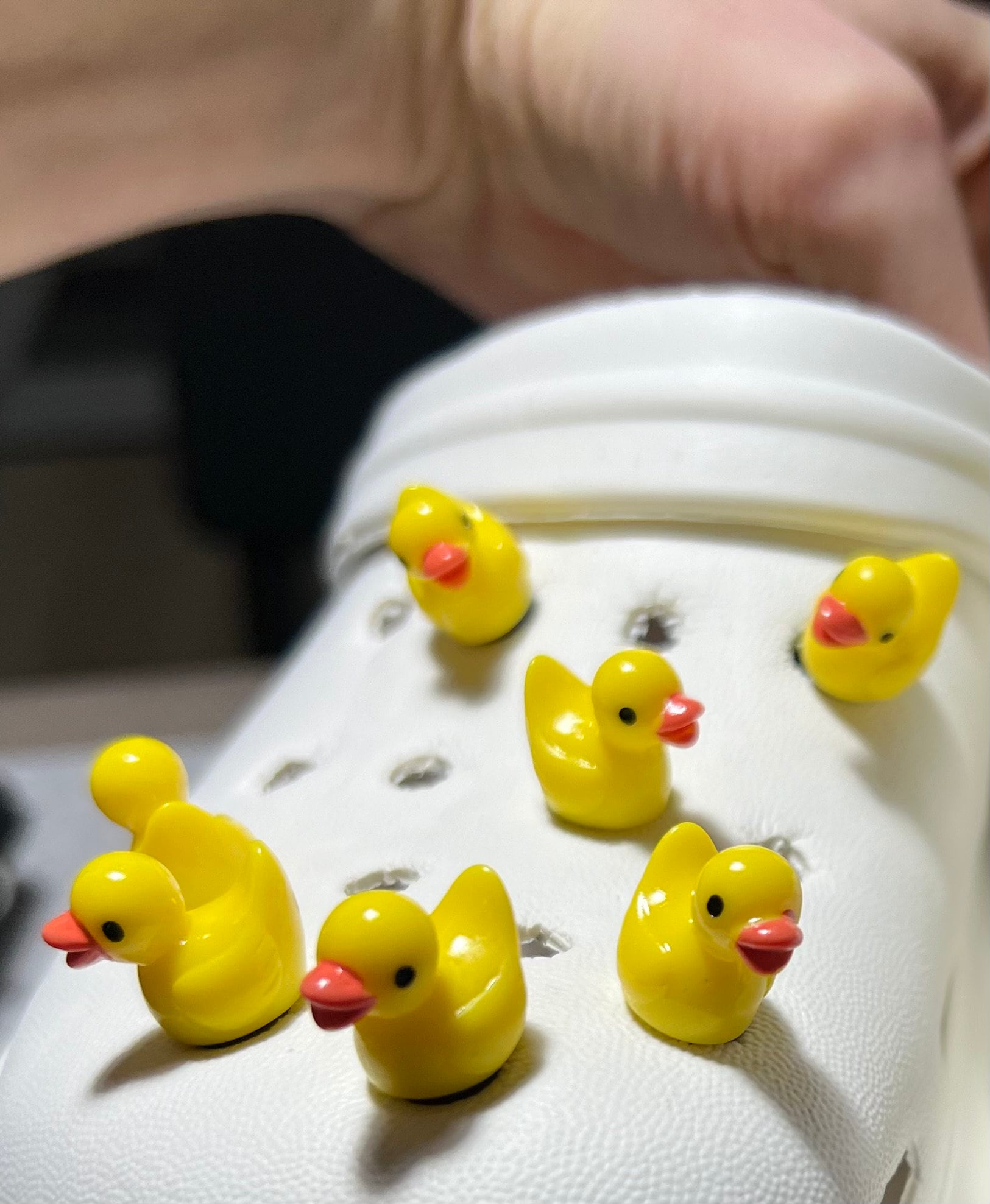 13pcs Duck Charms 3D Duck Croc Charm Cute Duckling Shoe Charm Kawaii ...