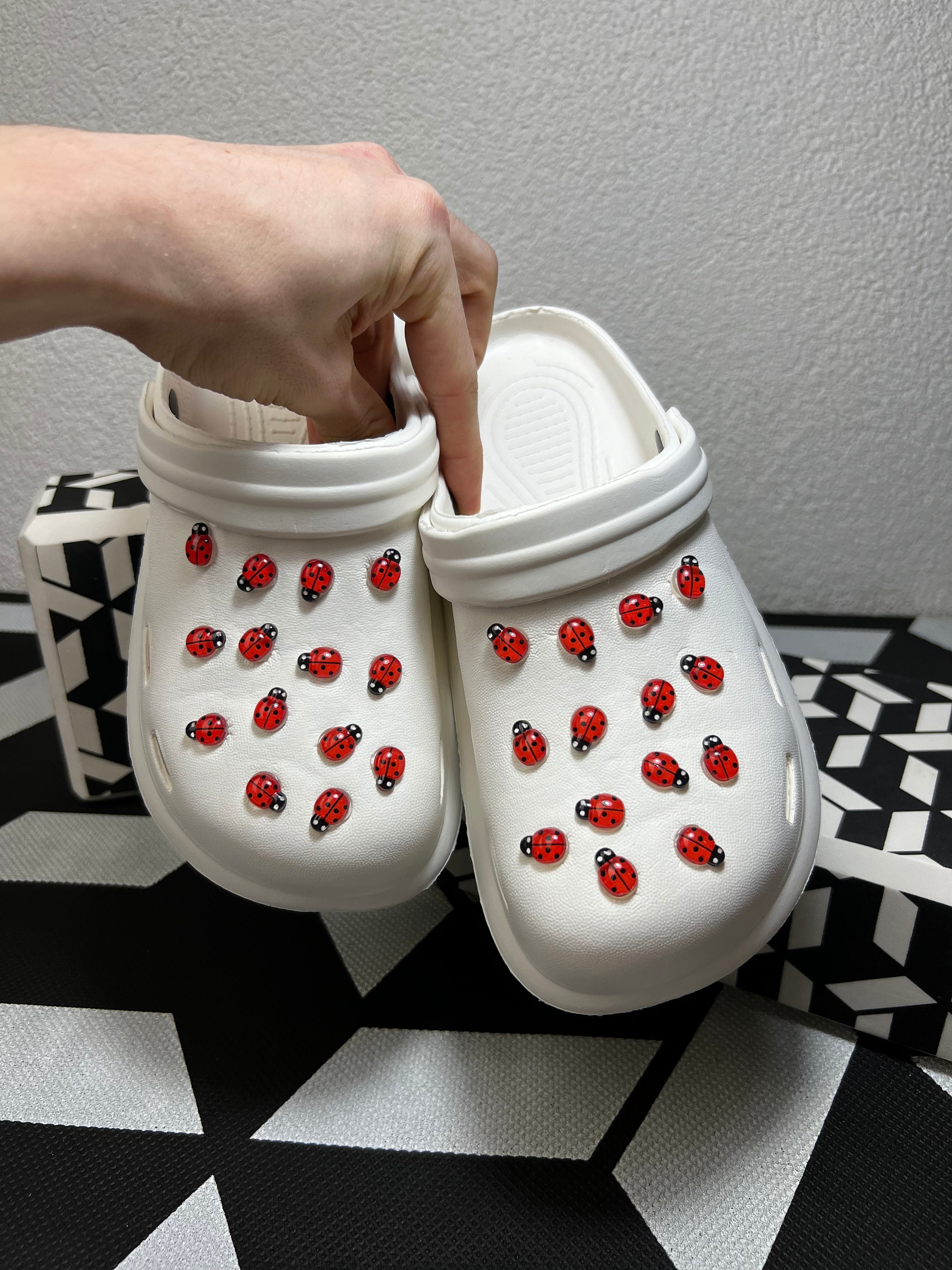 Handmade Jibbitz Ladybug Custom Croc Charms Set - Etsy