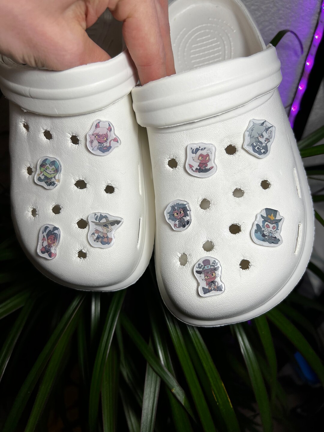 Hotel Hazbin Jibbitz Hazbin Hotel Croc Charms - Etsy UK