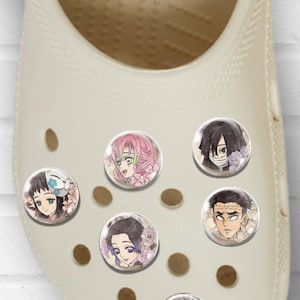 Demon Slayer Jibbitz: Giyu, Muichiro, Shinobu, Obanai, Rengoku, Mitsuri ...