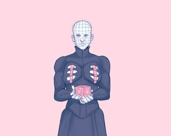 Pinhead Print, Pinhead Artwork, Pinhead Art, Pinhead Poster for ...