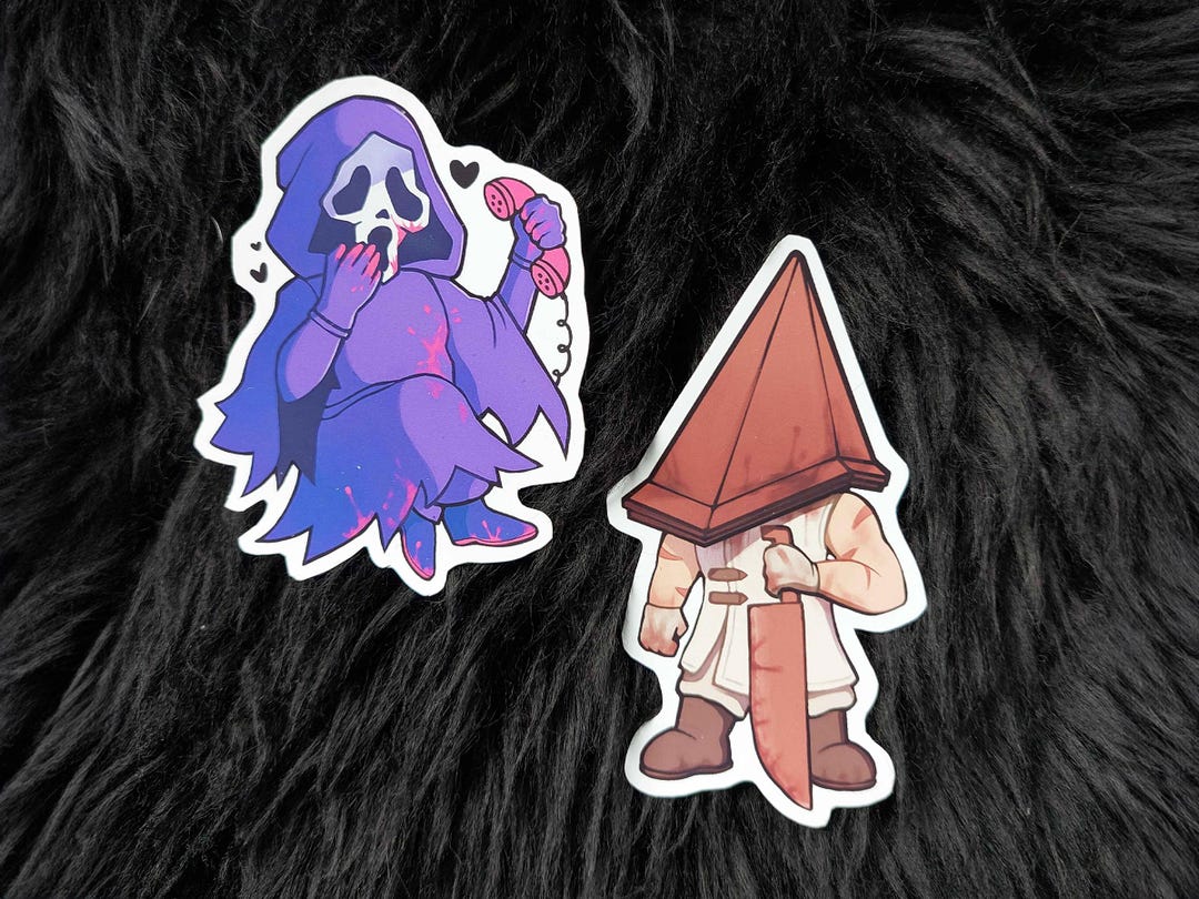 Slasher Horror Stickers - Etsy