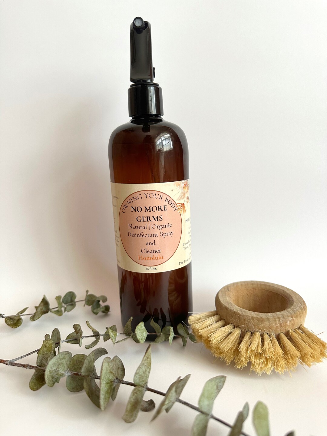 Natural and Safe All-purpose Cleaner Room Spray No More Germs - Etsy