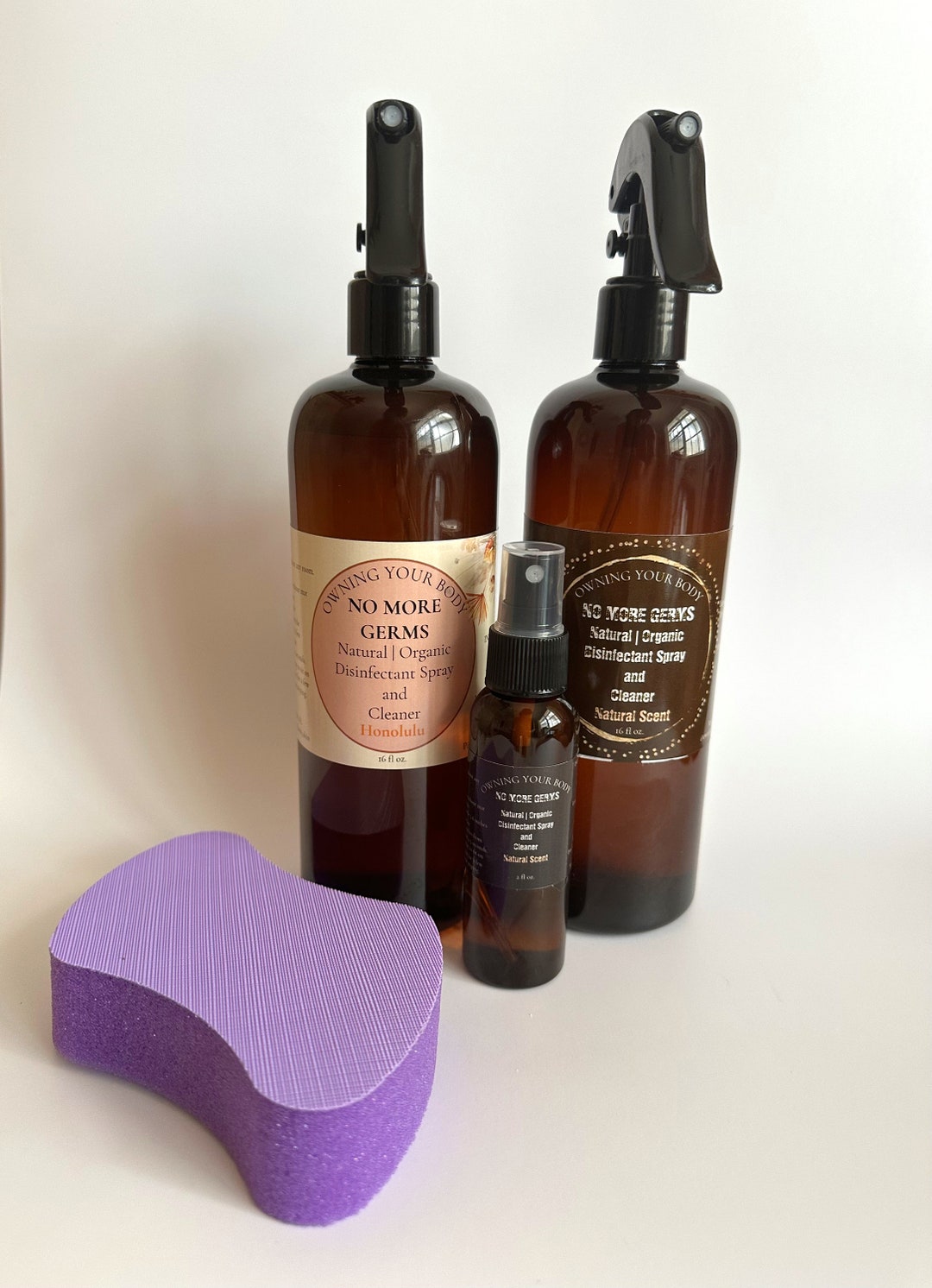 No More Germs Natural and Organic All-purpose Cleaner Room - Etsy