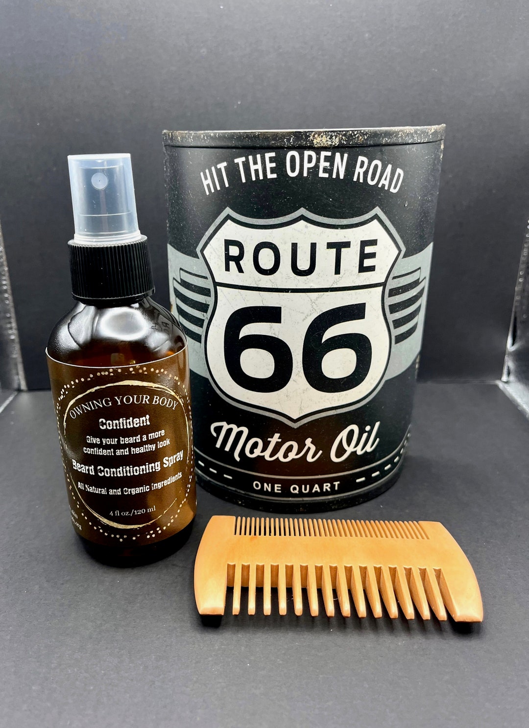 Non Greasy Beard Conditioning Spray for All Hair Types Beard Comb All ...