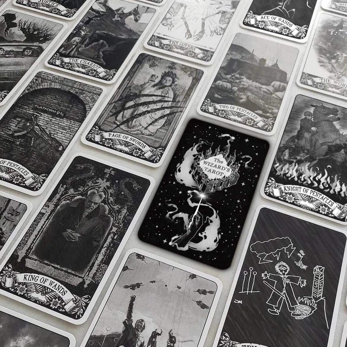 Harry Potter the Wizards Tarot Card Deck LAST 10 - Etsy