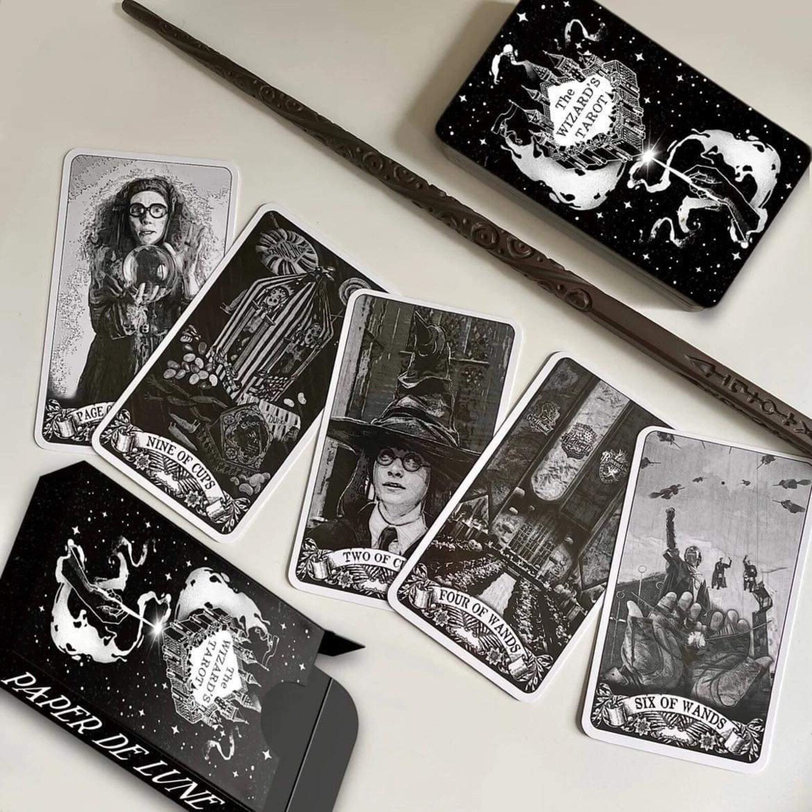Harry Potter the Wizards Tarot Card Deck - Etsy
