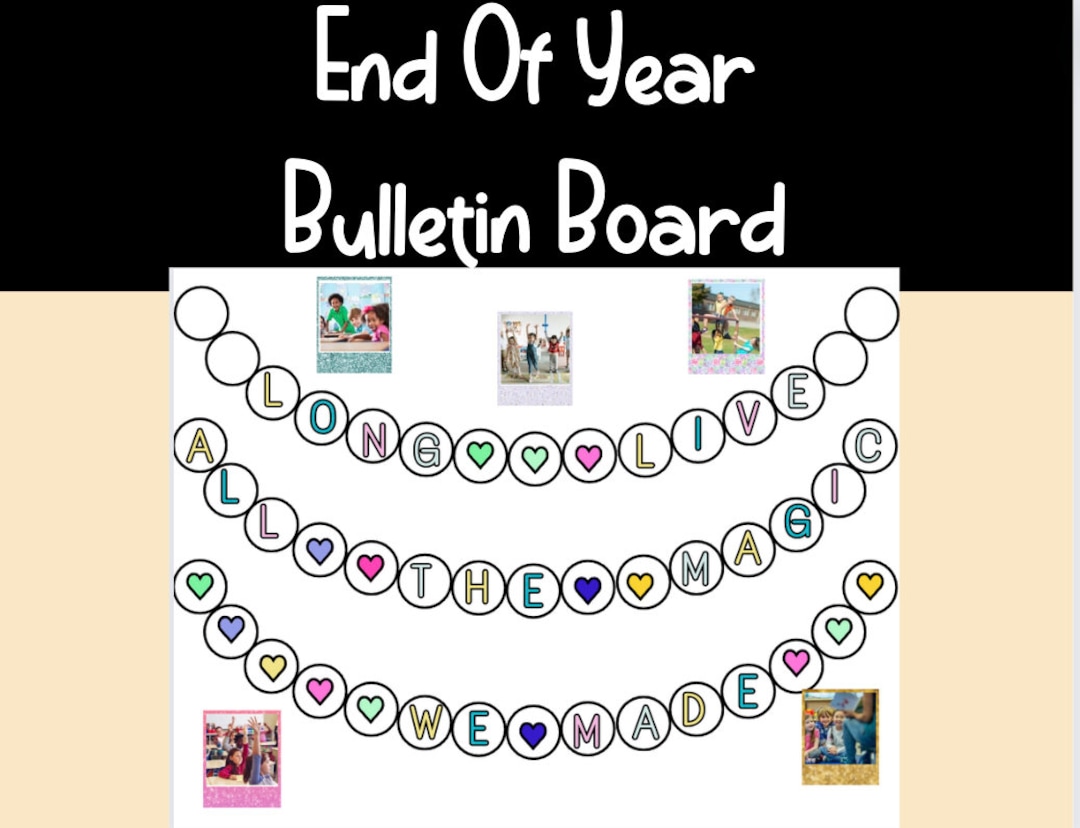 Long Live Our Magical Year Together End of Year Bulletin Board - Etsy