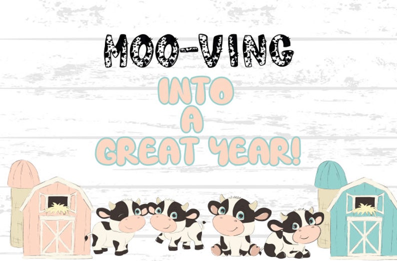 Get Mooving Towards a Great School Year Back to School Bulletin Board ...