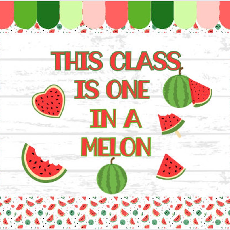Watermelon Bulletin Board - Etsy