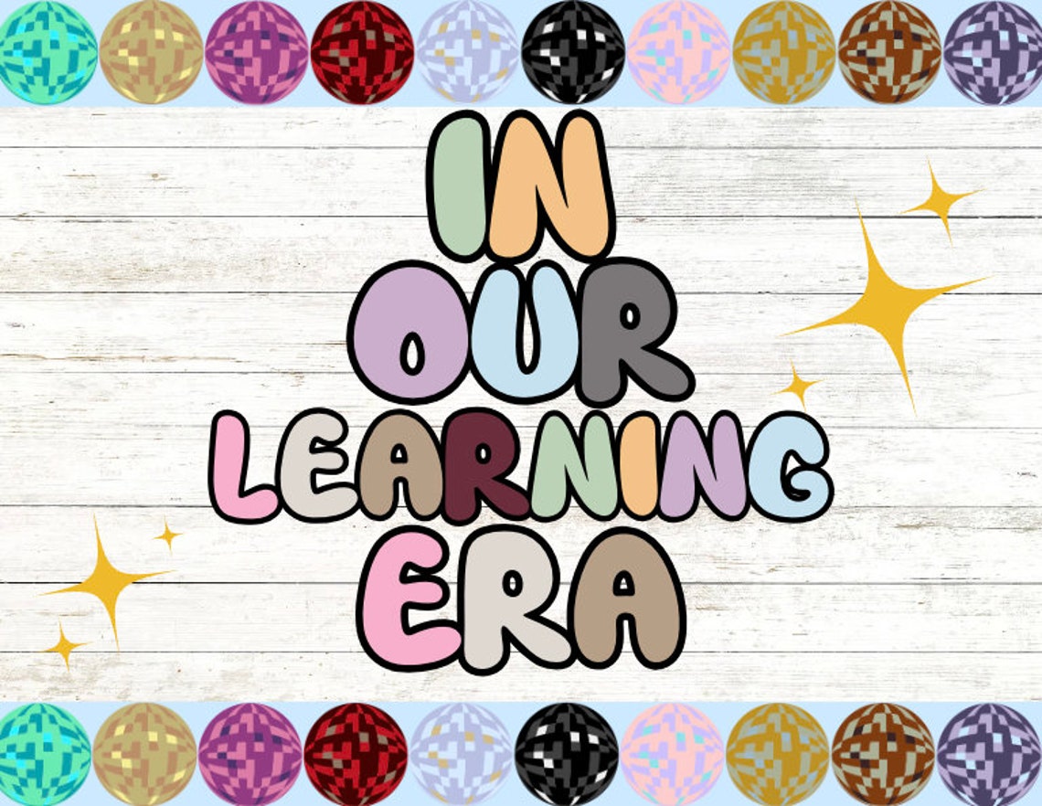 In Our Learning Era Bulletin Board Set - Etsy
