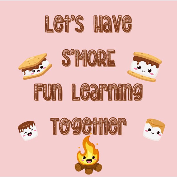 Smore Learning Bulletin Board - Etsy