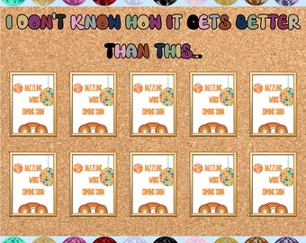 Swiftie Inspired Classroom Poster Display, EDITABLE Posters, Easy ...