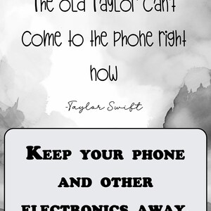 Classroom Rules as Told by Taylor Swift Printable Posters - Etsy