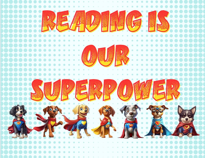 Learning is Our Superpower Printable Bulletin Board Kit - Etsy