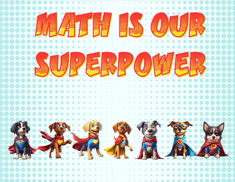 Learning is Our Superpower Printable Bulletin Board Kit - Etsy