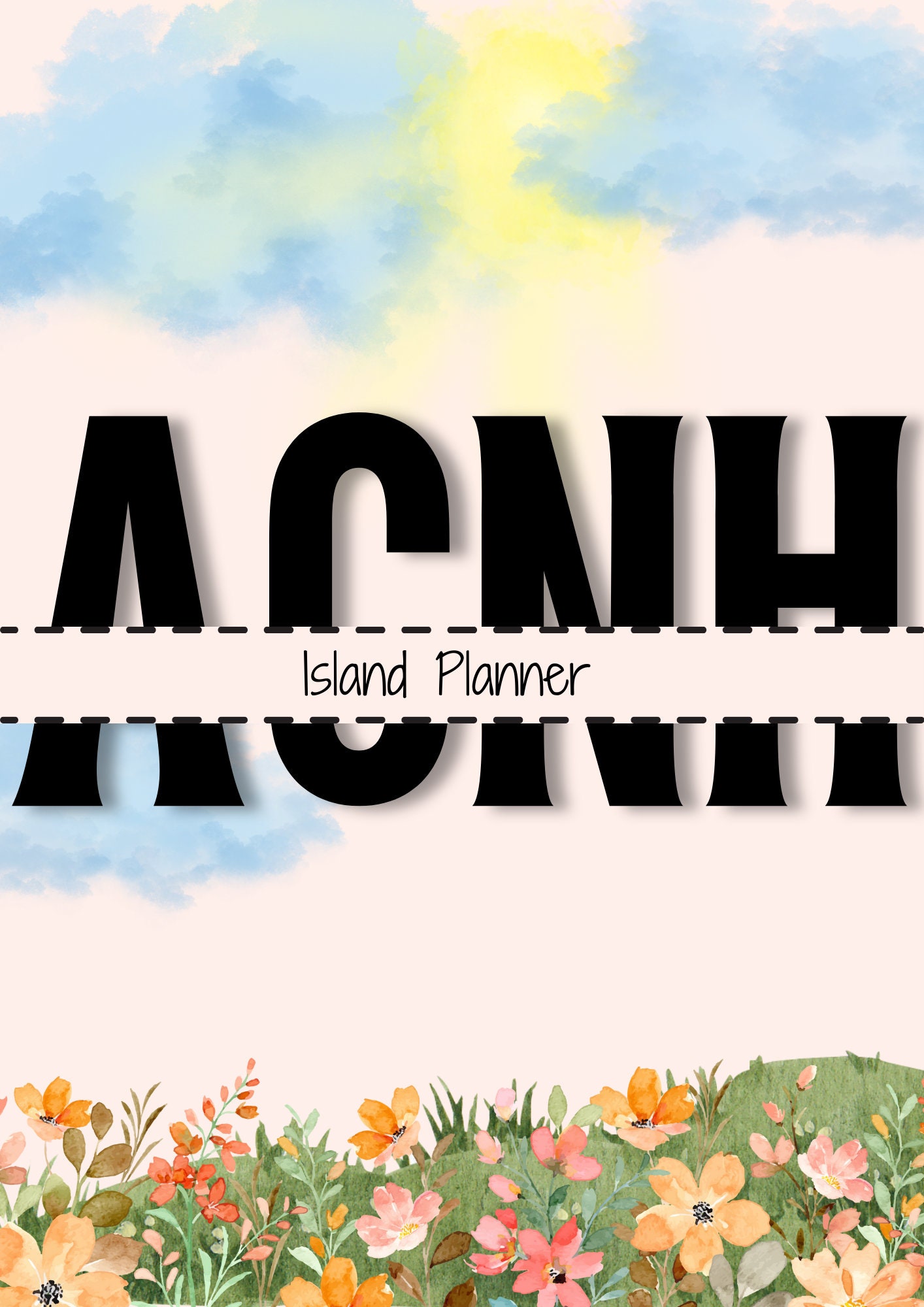 Animal Crossing Island Planner Template - Etsy