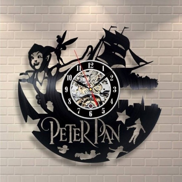 Peter Pan Clock - Etsy