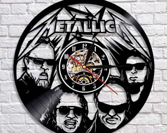 Metallica RED Vinyl Record Art - Etsy