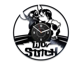 Lilo and Stitch Wall Clock - Etsy